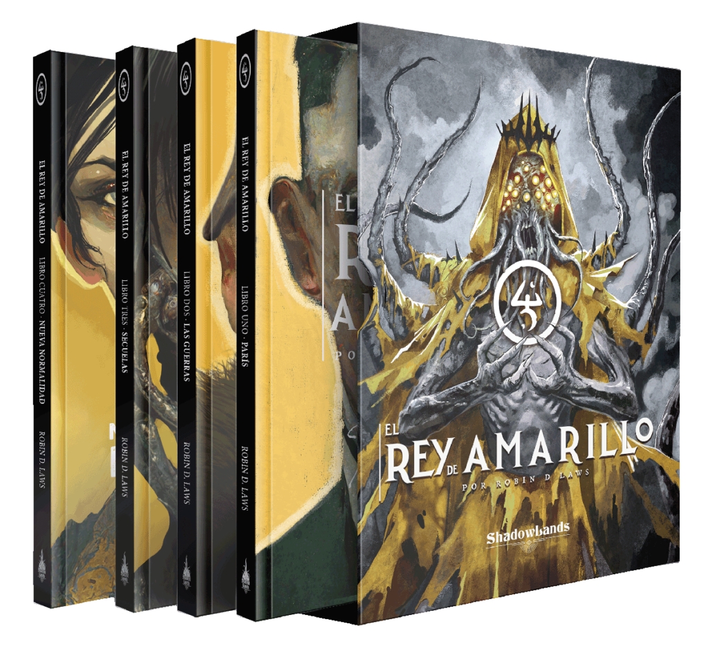 Crear cartas para one-shots de El rey de Amarillo - Shadowlands Ediciones